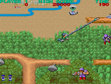 Retro Game of the Day! Bionic Commando (arcade)